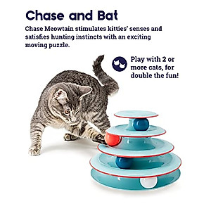 Catstages Chase Meowtain Interactive 4-Tier Cat Track Toy