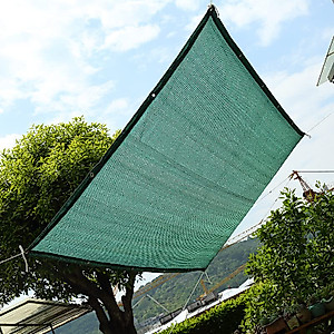 75% Shade Cloth for Plants 2 Ft × 3.3 Ft Greenhouse Shade Cloth for Protect Vegetable Plants Fruits Flowers Crops - Green