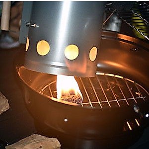 Fire and Charcoal Starters (50 Pieces) Perfect for Barbecue Grills, Big Green Egg, Kamados, Smokers, Wood Stove and Campfire