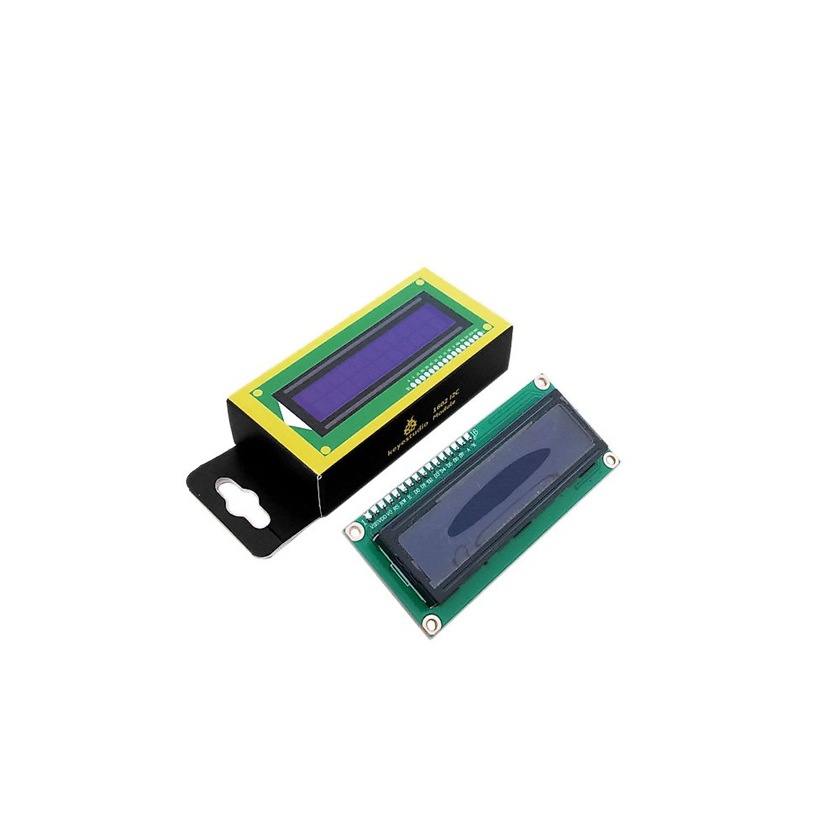 keyestudio 1602 Lcd Display 1602 16x2 12C Blue Backlight Lcd Display Module for Arduino Uno Mega Raspberry Pi Avr Stm32