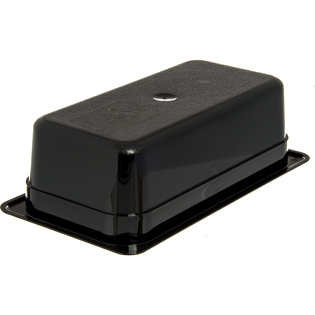 Carlisle FoodService Products 3086103 StorPlus High Heat Food Pan, 4" Deep, Third Size, Black