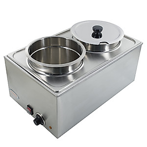 Hakka Bothers Electric Countertop Food Warmer - 120V, 1200W