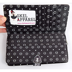 Nemesis Now Spirit Board Ouija Board 3D Embossed Black Wallet Wiccan Gothic Gift