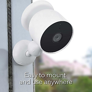 Wasserstein Premium Wall Mount Compatible with Google Nest Cam (Battery)