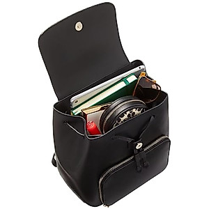 Kate Spade Kristi Medium Flap Backpack (Black)