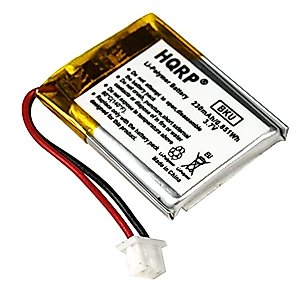 HQRP Battery Compatible with Viper 7752V 7351V, Clifford 7752X 7351X, Python 7752P 7351P 7754P Remote Control Key Fob Car Engine Starter