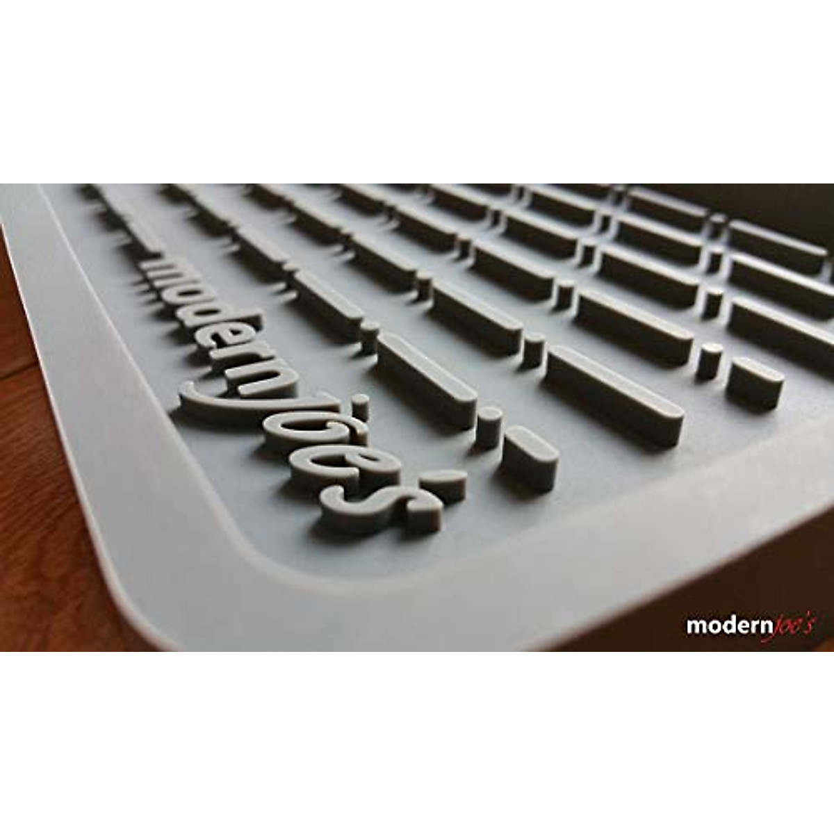 Sponge Holder - Sink Caddy Organizer - Kitchen Bath Vanity Tray - Soap, Cleaning Brush, and Scouring Pad Multi-use Silicone Tray – Non-Slip, Heat Resistant and Dishwasher Safe – 11” X 5.5” - Gray