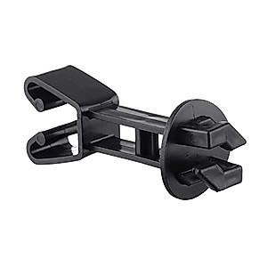 FENCE SHOCK Insulators for Electric Fence Wire 25PCS Chain Link U Post Extended Insulator, Farm Fence, Black