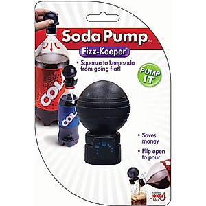 Jokari Keeper Pump & Pour, One Size, Black