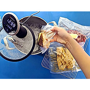 Tuxton Home Chef Series Sous Vide Pot, 9.8-Quart, Silver