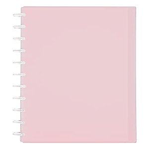 TUL® Discbound Student Notebook, 3-Subject, Letter Size, Pink