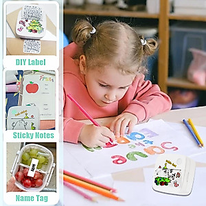 DOLEWA Sticker Printer with 5 Rolls Paper, Mini Portable Sticker Maker Machine Thermal Pocket Printer, Inkless Note Printer, Bluetooth Label Printer for Study, Scrapbook, DIY Journal, Memo, Photos