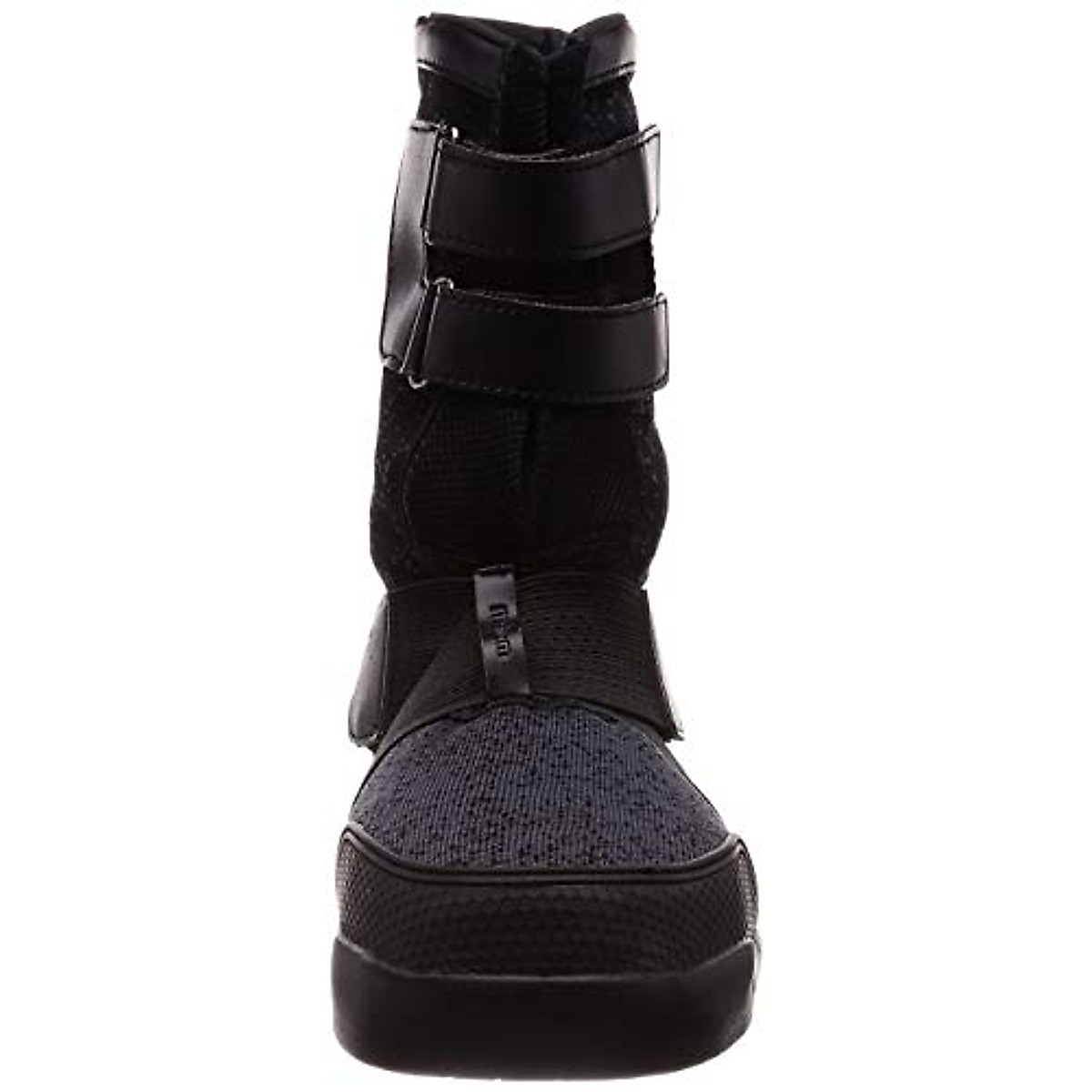 Safety Boots Mandom Knit High 004 - Lightweight, Air Flow, Steel Toe Cap (24.5 JP (US Men 6.5), Dark Grey)