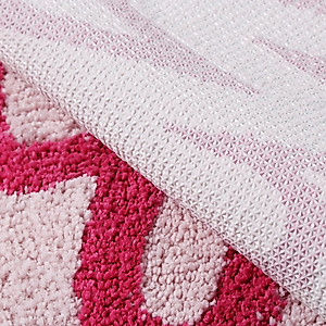 Carmoion Funny Cute Rugs for Bedroom Bathroom Dorm Kitchen Non Slip Rubber Backed Machine Washable,Funky Cool Rugs Colorful Fluffy Shaggy Bedside Accent Rug 35"x18"(Shit)