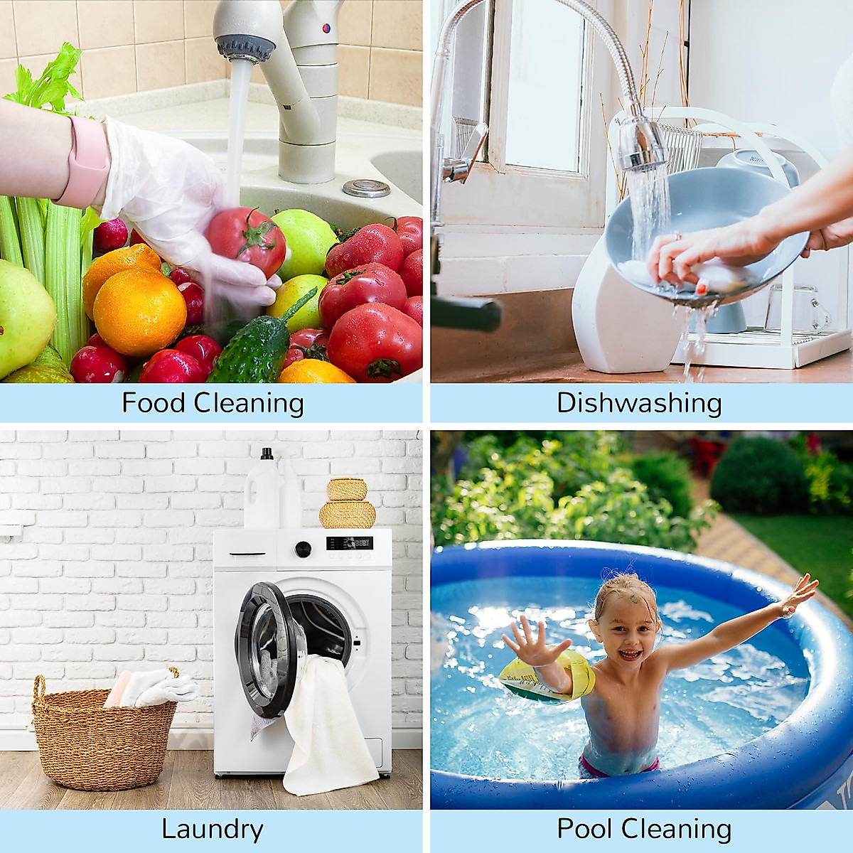 Airthereal Bundle | AH1000 Water Ozone Generator with 1,000mg/h and AH20K Ozone Laundry System 20,000 mg/h Ozone Generator for Washing Machine, Ozone Water Devices