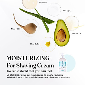 IntiMD Coochy Plus Intimate Shave Cream + Pre-Shave Elixir Moisturizer Oil Kit, HydroLock & Moisturizing Plus Continuous Hydration Reliefs Razor Burn Bump Ingrown Hair