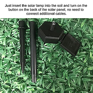 CAMPSLE Outdoor Solar Light, Cute Polar Bear Shape Garden Stake Light, Waterproof Solar LED Light for Walkway Yard Lawn Landscape Path Decoration