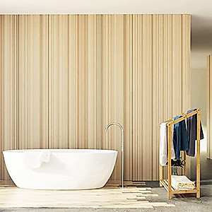 HYNAWIN Bamboo 3 Tier Towel Rack for Bathroom, Free Standing Beach Towel with Storage Shelf, Poolside Rack with Bottom Organizer for Bath, Hand Towel, Laundry