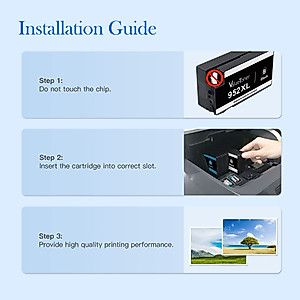 Valuetoner Remanufactured Ink Cartridges Replacement for HP 952 XL 952XL High Yield for OfficeJet Pro 8710 8720 7740 8740 7720 8715 8702 Printer (1 Black,1 Cyan,1 Magenta,1 Yellow, 4 Pack)