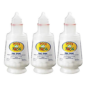 Pool FROG Pac 540C 6.16 lbs., Replacement Chlorine Cartridges – Pack of 3, use with Pool FROG XL Pro for Pools up to 40,000 gallons