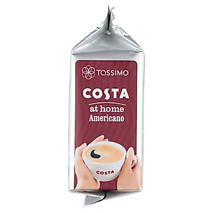 Tassimo Costa Americano 16 T Discs, (Large Cup Size) 16 Servings