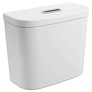 GROHE 39678000 Essence 1.28/1.0gpf Dual Flush Toilet Tank Only, Alpine White