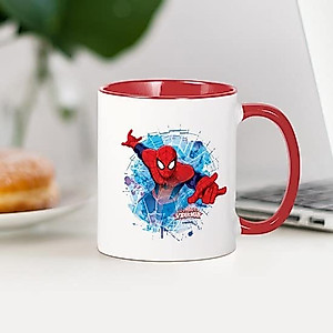 CafePress Spiderman Web Mug Ceramic Coffee Mug, Tea Cup 11 oz