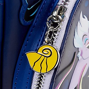 Loungefly The Little Mermaid Ursula Lair Glow Double Strap Shoulder Bag