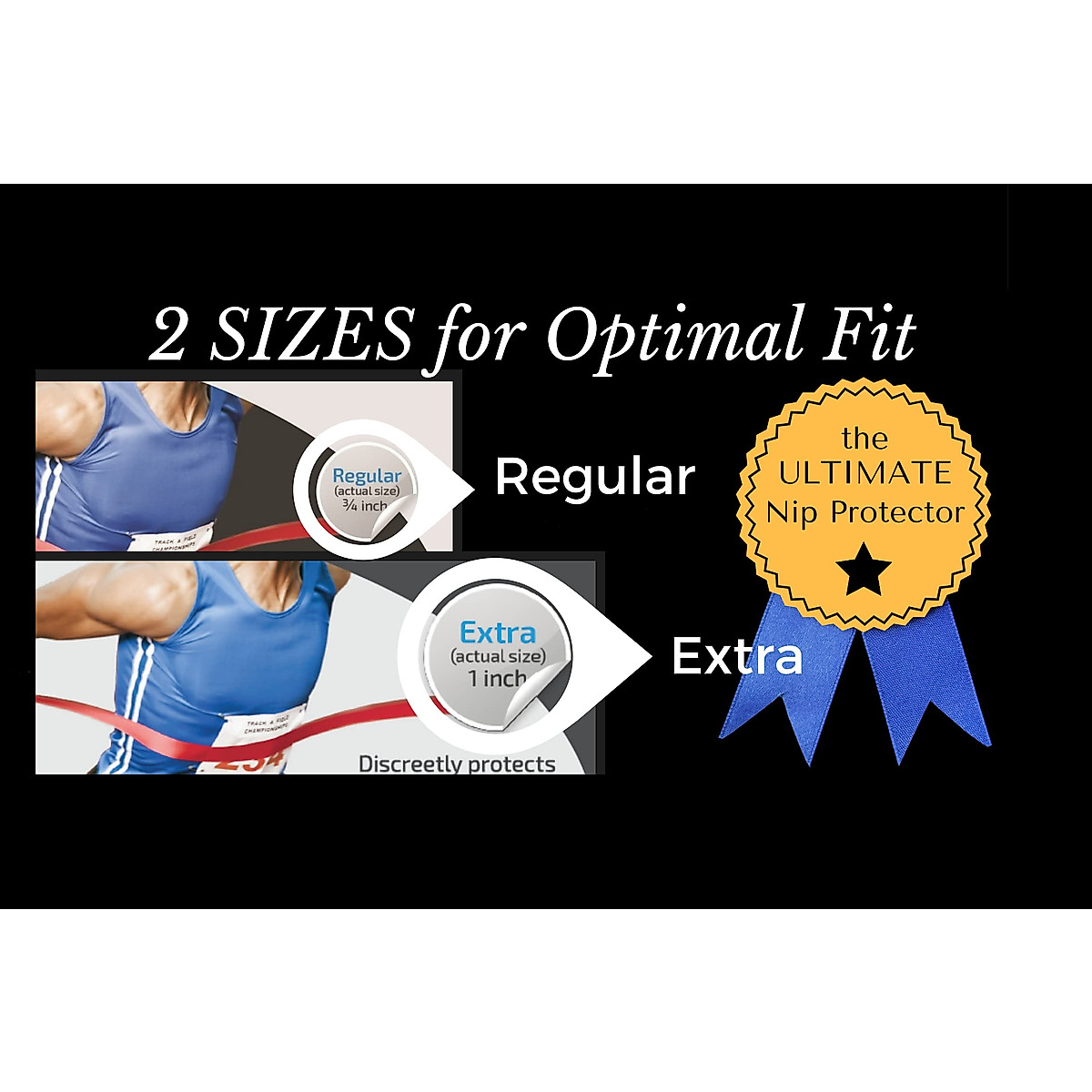 NipEaze - The Original Sports Nipple Cover - Nipple Chafing Prevention (Regular - 15pairs)