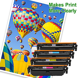 SINOPRINT 069H 069 Toner Cartridge 4-Pack Compatible Replacement for Canon 069H Toner Cartridge for Canon imageCLASS MF753Cdw LBP673cdw LBP674Cdw Series Printer Ink