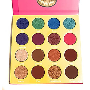 Masquerade Mini Eyeshadow Palette Juvias Place spray