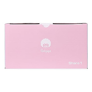 rockpapa Share 1 Kids Headphones Wired with Microphone & Share Port, 85dB/94dB Volume Limited, Cute Foldable Student Child Boys Girls Headphones for School/Classroom/Travel Pink/Green