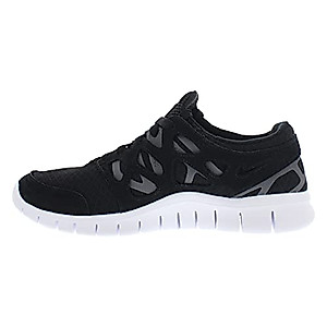 Nike Free Run 2 Unisex Shoes Size 7.5, Color: Black/White/Dark Grey