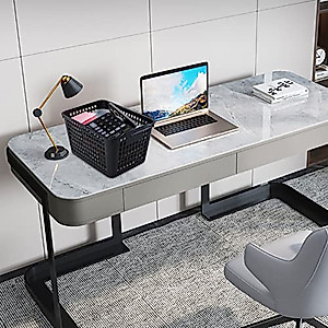 Vababa 6-Pack Plastic Storage Basket, Storage Bins for Pantry