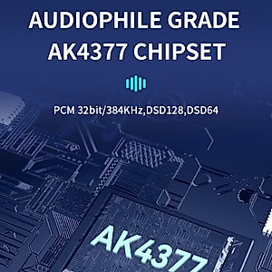 7HZ Sevenhertz 71 USB DAC AMP, USB-C to 3.5mm Audio Cable Headphone Amplifier