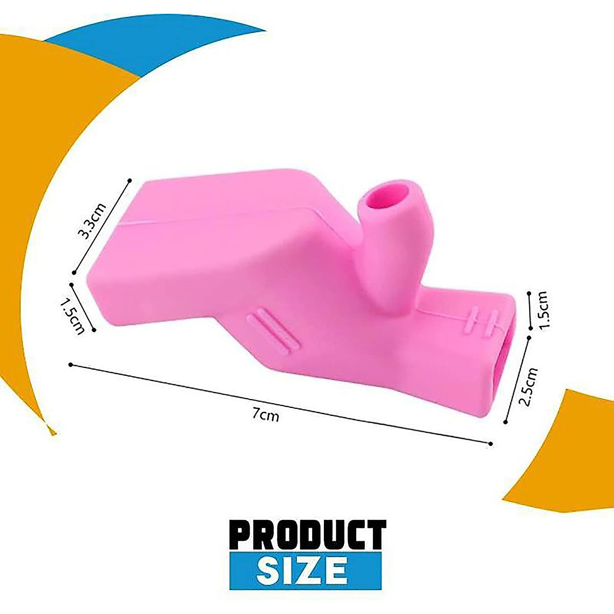 YJYdadaS Silicone Faucet Extenders, 3PC Silicone Water Faucet Extender Bathroom Sink Faucet Extender for Baby & Kids Hand Washing (2PC Pink), 7cm