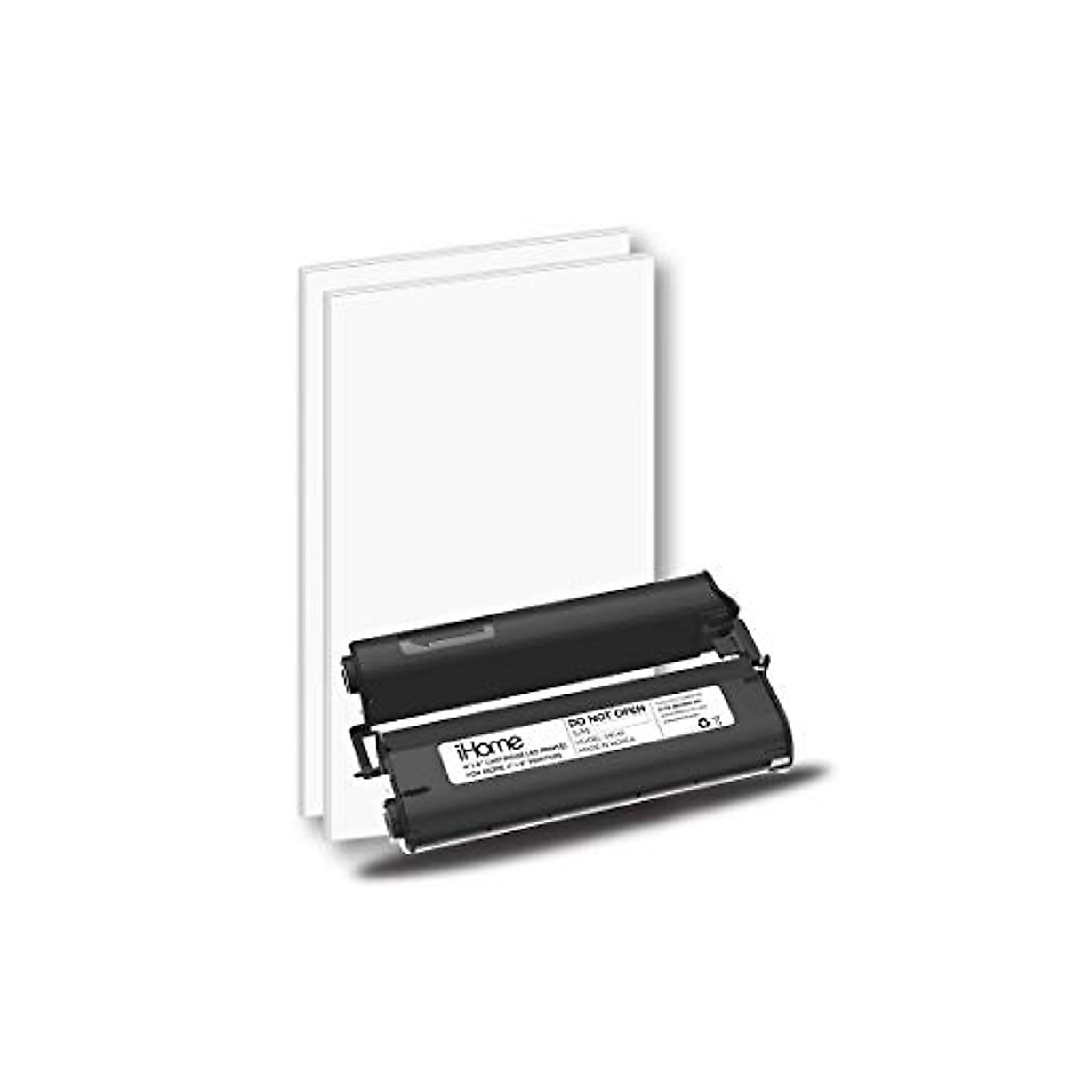 iHome® 4x6 Inch Ink+Paper Cartridge (40 Prints Total), Model Number: IHC46-40