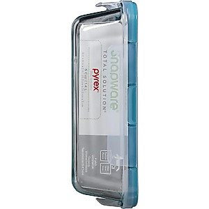 Snapware 6-Cup Total Solution Rectangle Food Storage Container, Glass