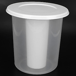 Clear Ice Cup Reusable Shaved Ice Molds Jars for Ice Bucket Refillable Making Model with Lid