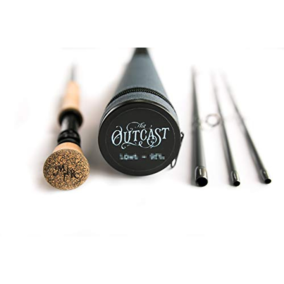 Moonshine Rod Co. The Outcast II Salt Fly Fishing Rod with Extra Tip