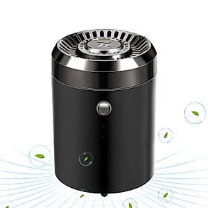 Small Air Purifier, Aigreat Air Purifier for Car with True HEPA Filter Cleans Air, Eliminates Smoke Odor, Desktop Air Purifier for Traveling, Home, Office Use