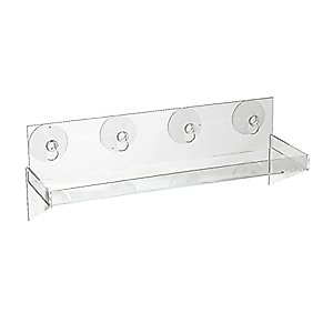 Window Shelf For Plants | EXTRA STURDY Loading-Bearing Brace with Powerful Suction Cup Shelf | Window Sill Extender For Plants | Herbs, Succulent, Indoor Plants, Acrylic Window Sill Extender