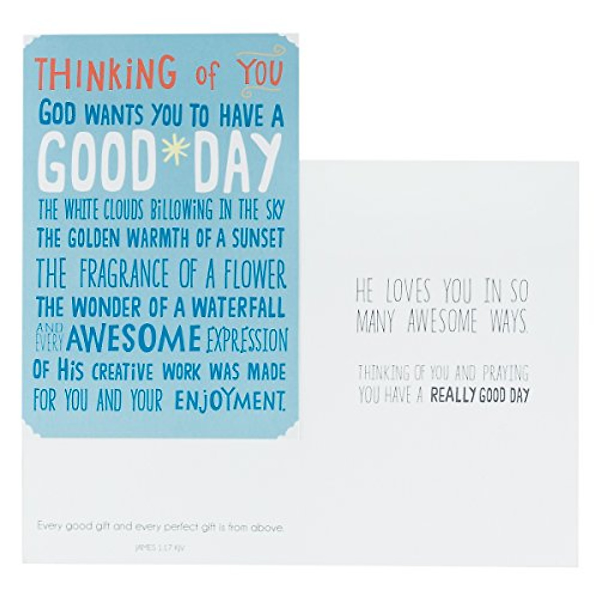 DaySpring Thinking of You - Inspirational Boxed Cards - Phrases - 53685