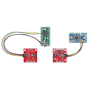 SparkFun Qwiic Cable Kit Hook Up I2C Qwiic Development Boards in no time No Soldering Required Includes 10 Different Lengths Styles Breadboardable Polarized 4-pin JST Connector Daisy Chain-able