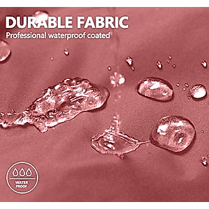 Little Donkey Andy Women's Waterproof Rain Jacket Lightweight Outdoor Windbreaker Rain Coat Shell for Hiking,Travel Watermelon Red XS