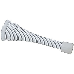National Hardware N265-256 V232 Spring Door Stops in White, 2 pack
