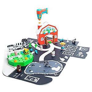 Educational Insights Design & Drill Bolt Buddies Farm Take Apart Toy with Electric Toy Drill, Preschool STEM Toy, Easter Basket Stuffers for Kids, Gifts for Boys & Girls, Ages 3+