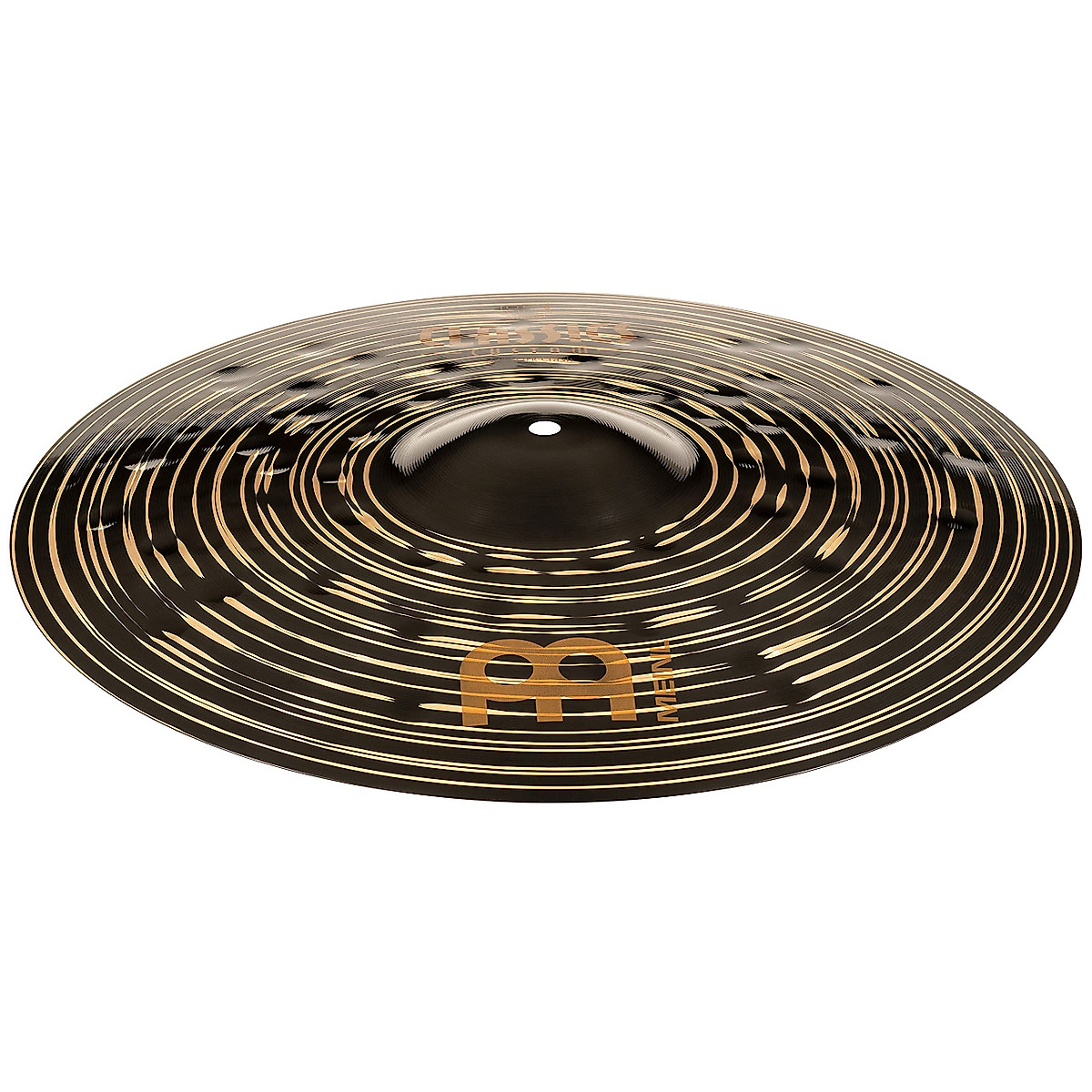Meinl Cymbals Classics Custom Dark 17" Crash Cymbal for Drum Set — Made in Germany — B12 Bronze, 2-Year Warranty (CC17DAC)