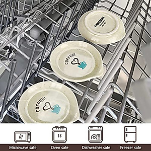 FANGSUN Ceramic Coffee Spoon Holder Rests for Coffee Station Decor, Mini Spoon Holder for Stove Top Countertop, Small Teaspoon Rest, Porcelain Spoon Holder For Coffee Bar Accessories, White, 3.5 Inch