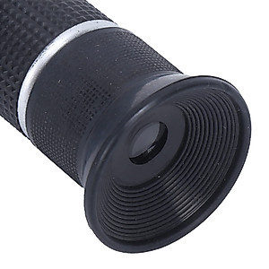 Diydeg Brix Refractometer, Brix 0-32% Salinity 0-28% Handheld Brix Meter Refractometer with HD Eyepieces No Battery Needed, Sugar Content Measurement for Sugar, Food, Beverages Honey